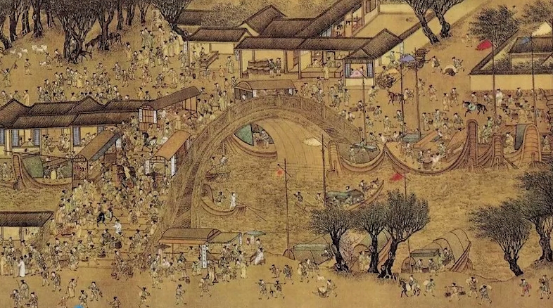 清明上河图的繁华再现用Ai带你看不一样的清明上河园